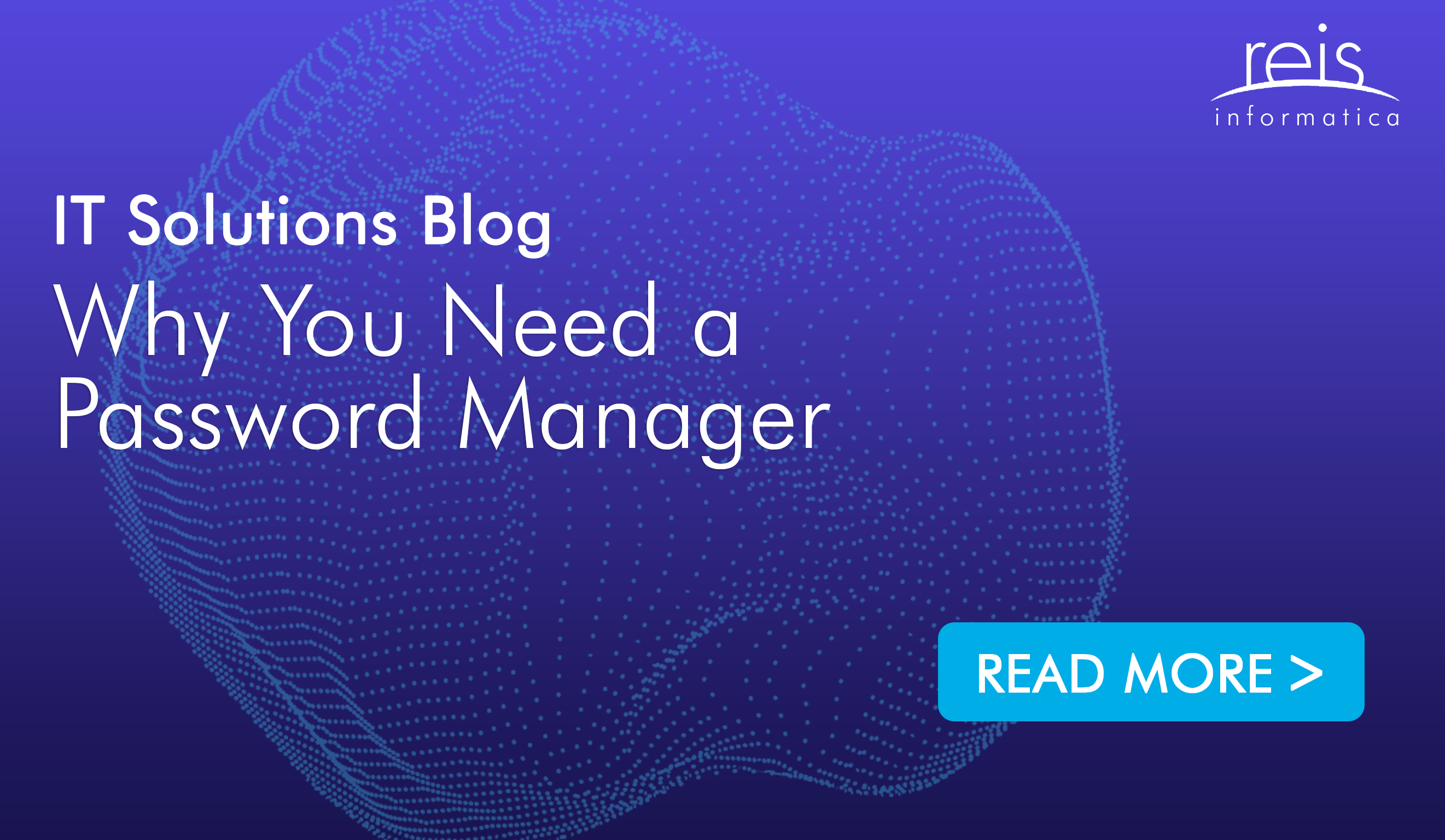 Why You Need A Password Manager - Reis Informatica