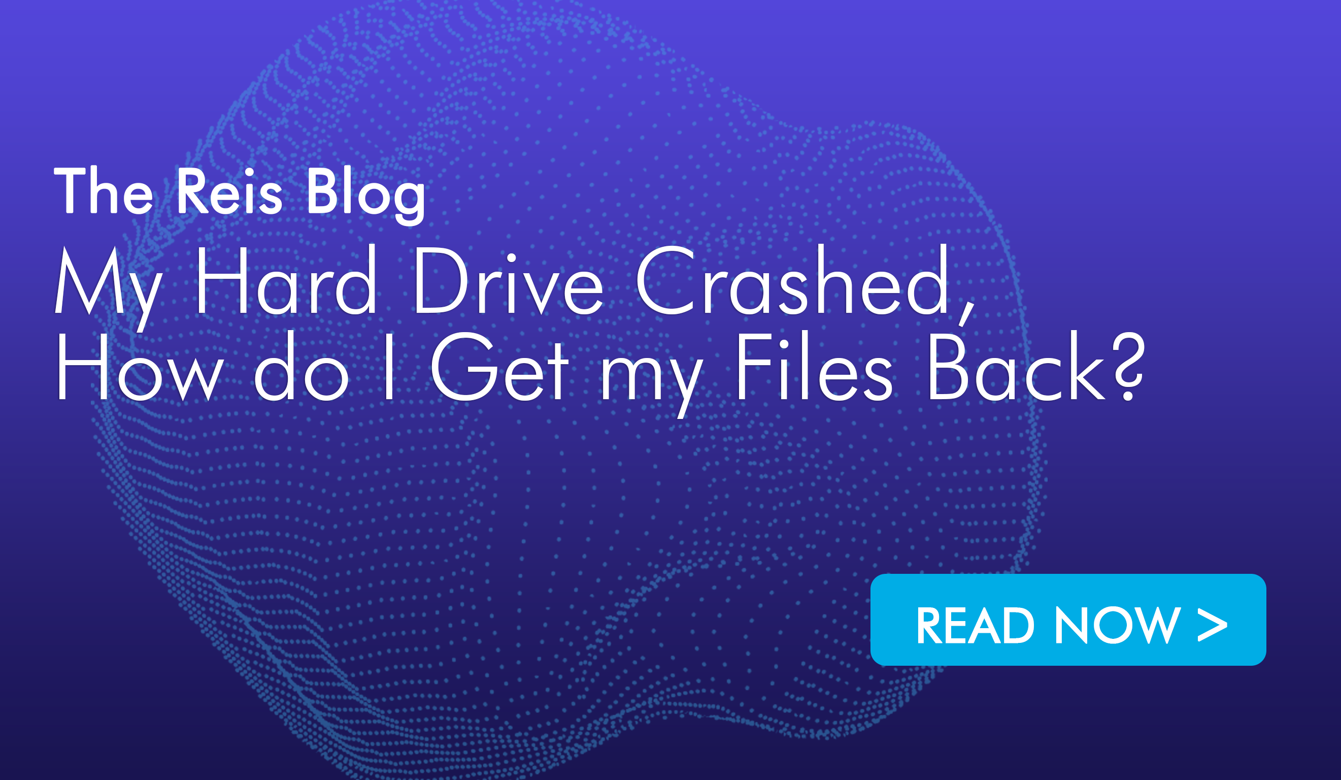 My Hard Drive Crashed, How do I Get my Files Back?